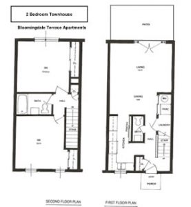 Floor Plans – BLOOMINGDALE TERRACE APARTMENTS